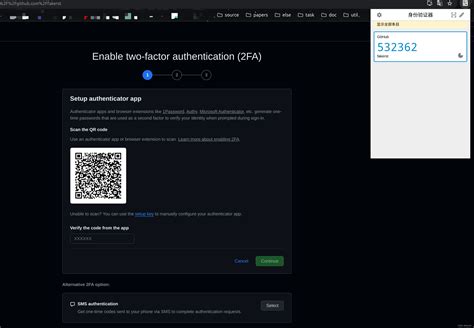 Github 2fa认证（双重身份验证）github2fa认证 Csdn博客