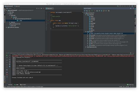 Java How To Run A New Maven Based “quickstart” App In Intellij
