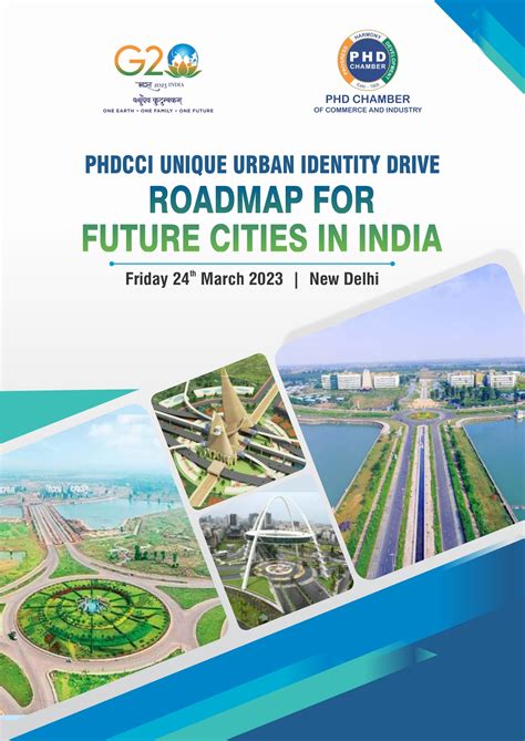 Phdcci Unique Urban Identity Drive Roadmap For Future Cities In India