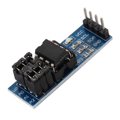 At24c256 Chip Sockets I2c Serial Eeprom Data Storage Memory Module With