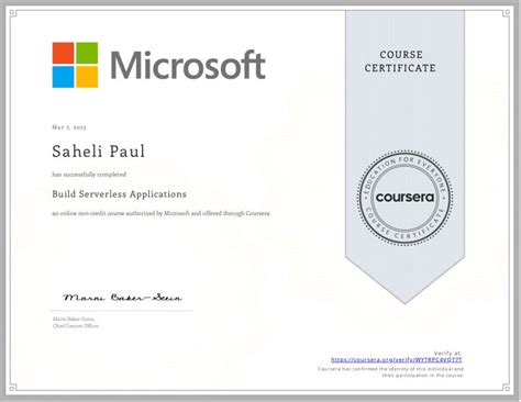 microsoft serverless cloudcomputing coursera learningjourney