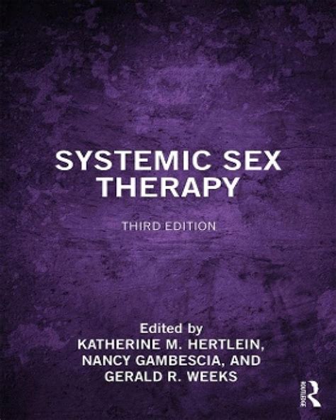 Systemic Sex Therapy Psychological Books