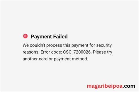 how to fix aliexpress error code csc 7200026 magaribeipoa