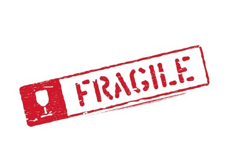 Premium Vector Fragile Arrow Up Handle With Care Isolated Grunge Rubber Box Sign For Cargo