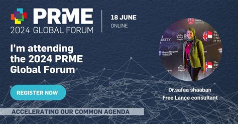 Dr Safaa Shaaban Sfhea Msc Phd Pgcap Uk On Linkedin Prme Global Forum 2024