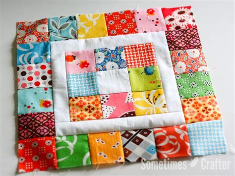 Square In A Square Block Sometimes Crafter