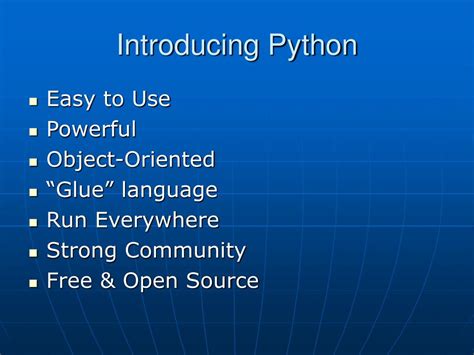 PPT Overview Of Python PowerPoint Presentation Free Download ID 4353985