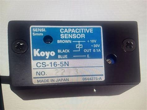 koyo capacitive proximity sensor cs 16 5n 5 mm at ₹ 5650 in new delhi