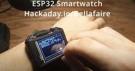 bina smartwatch guna esp32 bdxtronix
