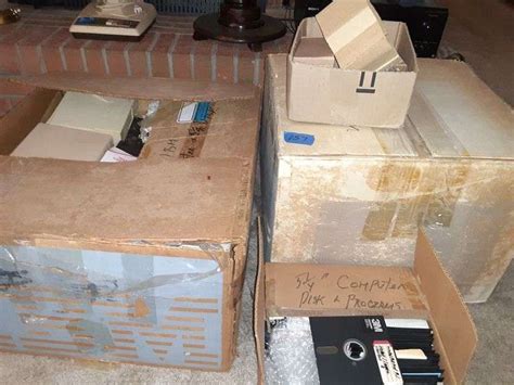 Vintage Ibm Computer W Accessories Untested Delaware Auction Center