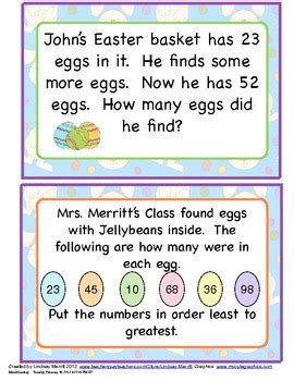 Easter Problem Solving By Lindsay Merritt TPT
