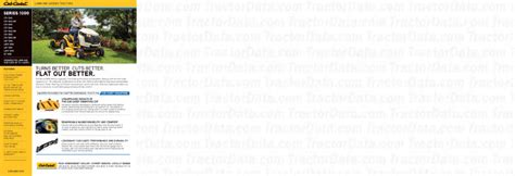 TractorData.com Cub Cadet GT 1054 tractor information