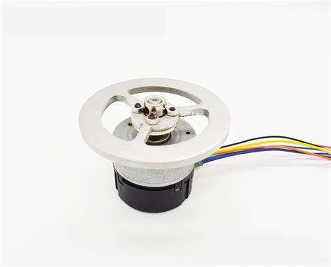 70mm Optical Encoder Brushless DC Motor Inertia Wheel Module Kit High Quality Built In Driving