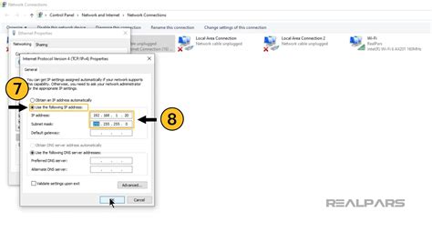 How To Set The Ip Address Of Your Computer Realpars