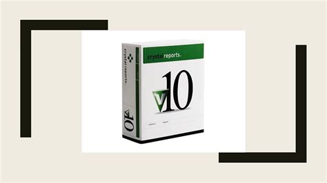 Crystal Reports 10 Youtube