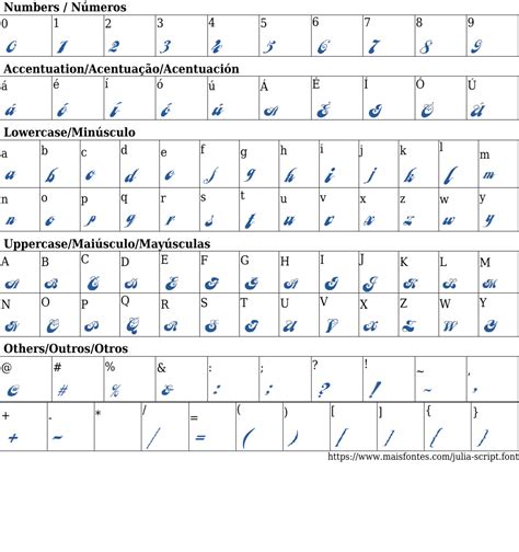 julia script font download