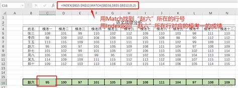 excel的match函数详解 array match csdn博客