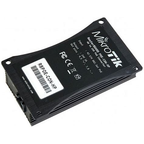 Aerial.net :: MikroTik RBGPOE-CON-HP, 48 to 24V Gigabit PoE Converter
