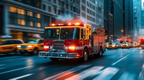Free Rushing Fire Truck Image | Download at StockCake
