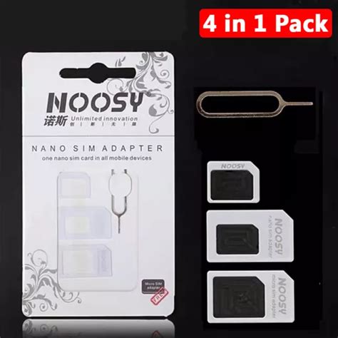 4IN1 SIM CARD Adapter Micro Mini Nano Standard Sizes For All Mobile Phones UK 0 01 PicClick UK
