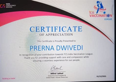 Akash Dwivedi On Linkedin Tcs Buildingonbelief