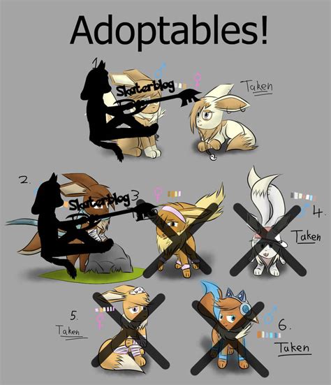 Eevee Adoptables Ended By Kaystaar On Deviantart