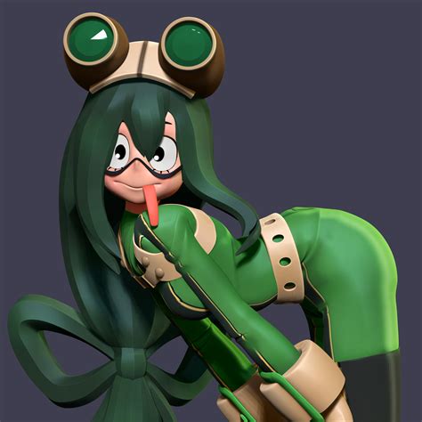 Archivo 3d Tsuyu Asui・design Para Impresora 3d Para Descargar・cults
