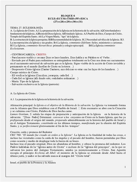 Ecle Ecum Tmis Pf Esca Pdf Iglesia Católica Ecumenismo