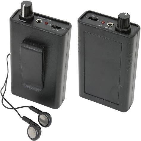 Induction Loop Receiver Device Hearing Aid Tests Audio Tour Guide System