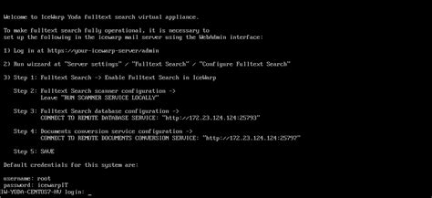 fulltext search server standalone server installation icewarp help center