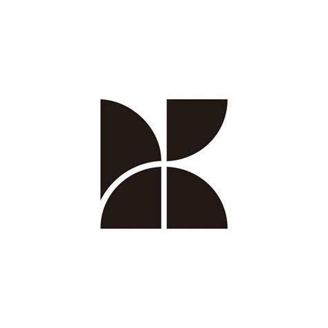 letter k rotate simple geometric logo 54334570 vector art at vecteezy