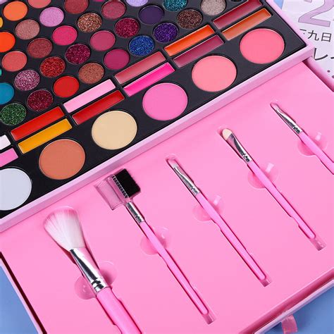 메이크업 키트 78 색 아이섀도 팔레트 세트 진주광택 매트 글리터 방수 오래 지속되는 하이드레이팅 아이 브라이트닝 피그먼트 보드 메이크업