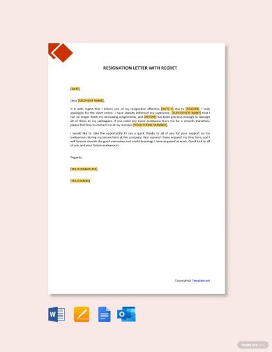 Medical Assistant Resignation Letter Sample Resigning With Grace