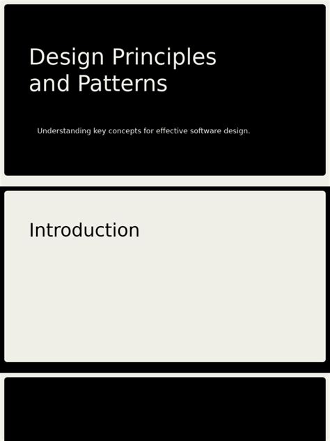 Design Principles And Patterns Pdf Class Computer Programming