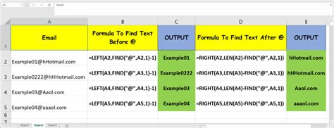 Extract Text Using Left Right Find And LEN Function In Excel