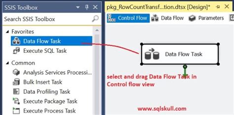 Row Count Transformation In Ssis Sql Bi Tutorials