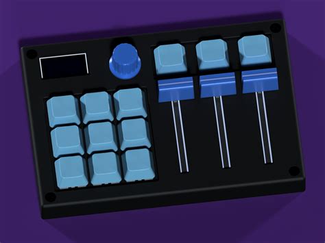 Potentiometers Are All The Rage The First Render Of My Diy Stream Deck Alternative R