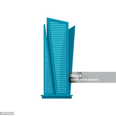 마천루 흰색 배경에 현대적인 도시 스카이라인 빌딩 벡터 일러스트 레이 션 0명에 대한 스톡 벡터 아트 및 기타 이미지 0명 개념 거리 Istock