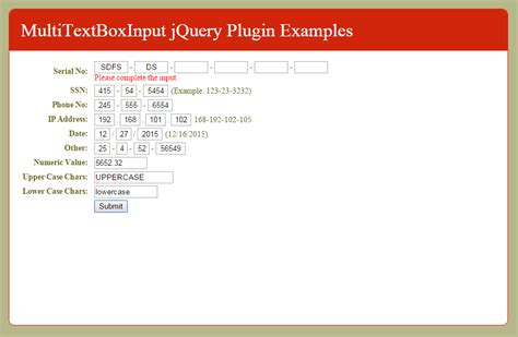 Multi Text Box Input JQuery Plugin By NajmulIqbal15 CodeCanyon