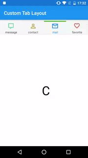 GitHub Myinnos SlidingTabWithColorIcons Library For Sliding Tab With Color Icons