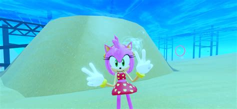 Amy Rose Underwater Pose By Chrisgraduate27 On Deviantart