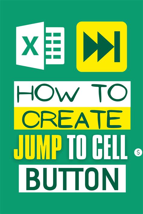 How To Create Jump To Cell Button In Excel