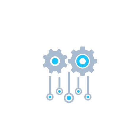 Workflow Automation Concept Icon Royalty Free Vector Image