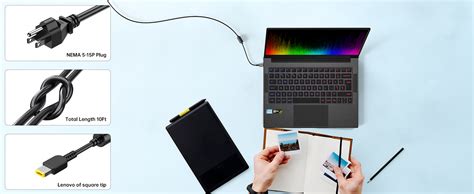 Lenovo W Slim Tip Ac Adapter Charger Compatible With Legion Series W Power Cord Uk