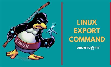 Comment Utiliser La Commande D Exportation Linux Dans L Informatique De Tous Les Jours Tech
