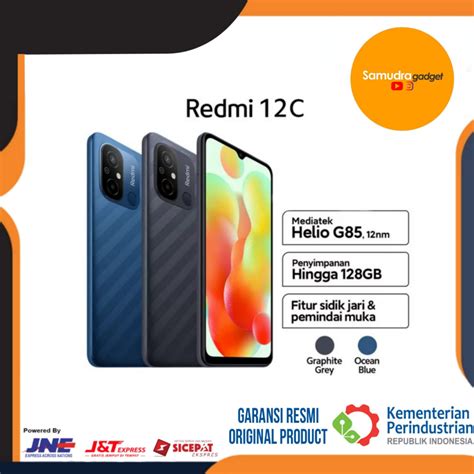 Jual Xiaomi Redmi 12C 4 128gb NEW Garansi Resmi Xiaomi Shopee Indonesia