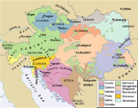 Austrian Empire Map