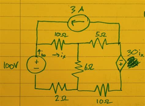 Solved Use Mesh Analysis To Determine The Value Of Io