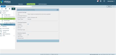 using versa security packages academy versa networks