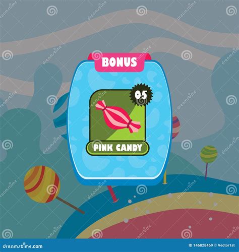 Game Ui Menu Application Mobile App Stock Vector Illustration Of